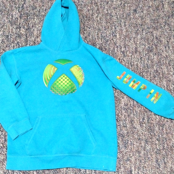 Xbox | Shirts & Tops | Xbox Kids Xxl Pullover Hoodie Jump In On Sleeve ...